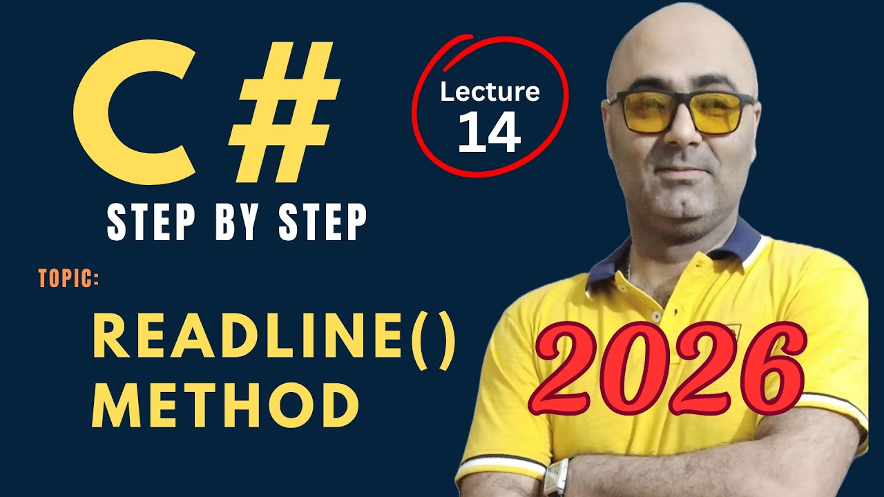 C# ReadLine method – Beginner Friendly Tutorial –  Csharp programming 2026