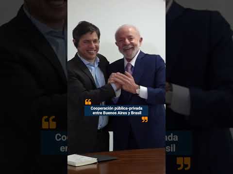 Axel Kicillof y Lula da Silva | Nueva era de cooperación económica