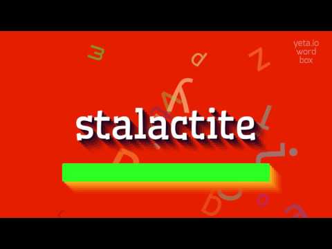 How to say "stalactite"! (High Quality Voices)