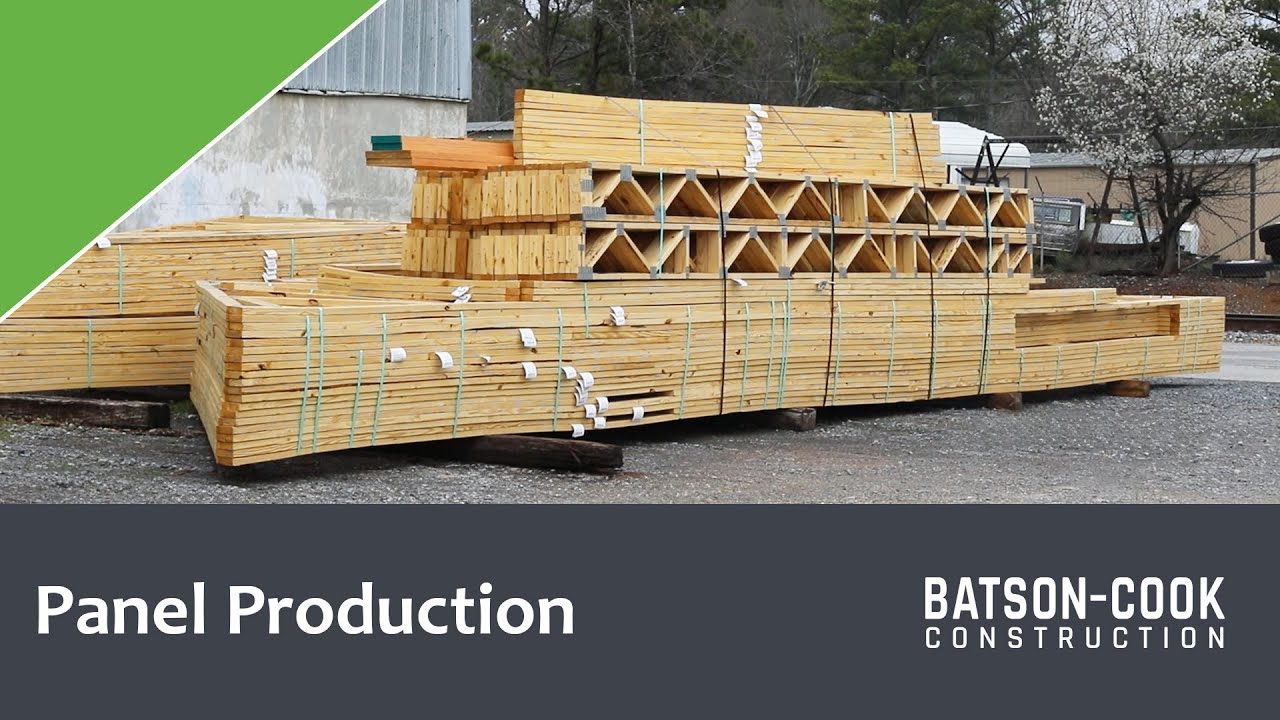 Panel Production for A Multi-Family Project
