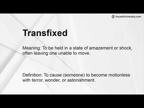 Transfixed Meaning