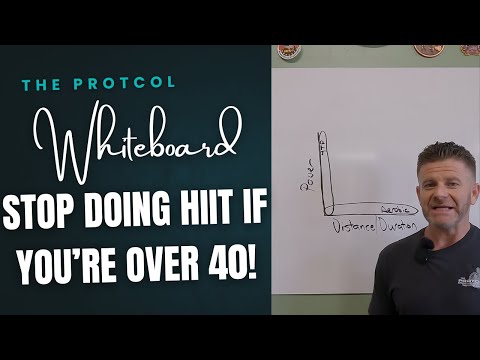 The Whiteboard: Stop Doing HIIT If You're Over 40? Here's Why…
