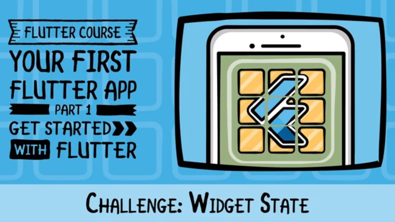 Your First Flutter App - Chapter 10: Programming Challenge