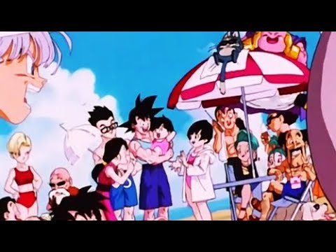 Goku’s memory of pan at the beach