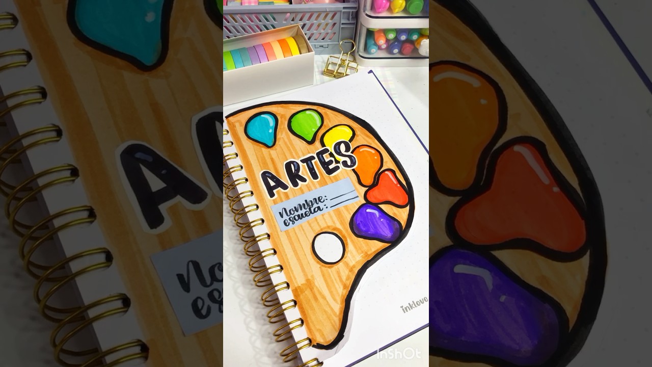 Beautiful covers #markers #beautifulcovers #covers #art #beautifulnotes #separators #shorts