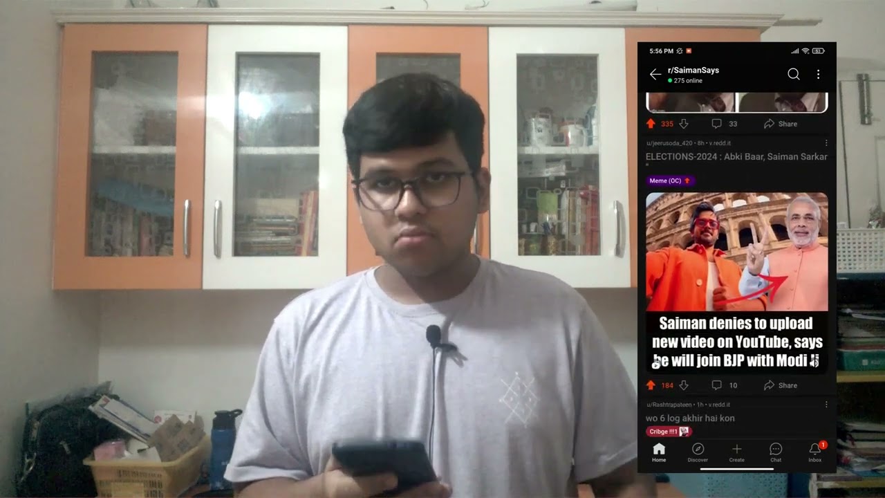 Reviewing r/saimansays subreddit and exiting it until I find a reposted meme