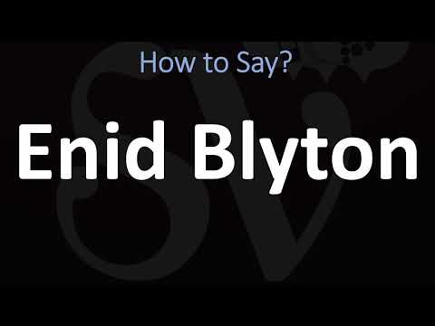 How to Pronounce Enid Blyton? (CORRECTLY)