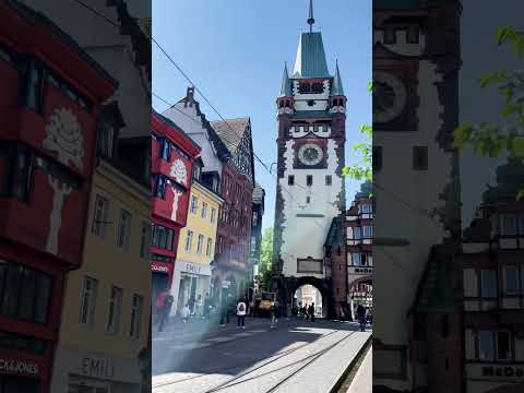 Historic Old Town✨ #freiburg #travel #germanytourism #europa #oldtown #sightseeing