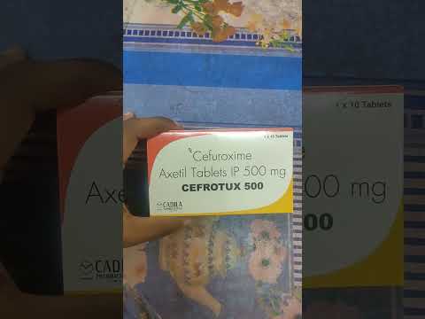 Cefrotux-500 Tablet#Cefuroxime Axetil Tablet IP 500 Mg#medicine with swaraj