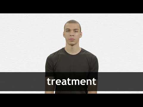 How to pronounce TREATMENT in American English