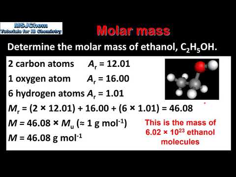 S1.4.3 Molar mass