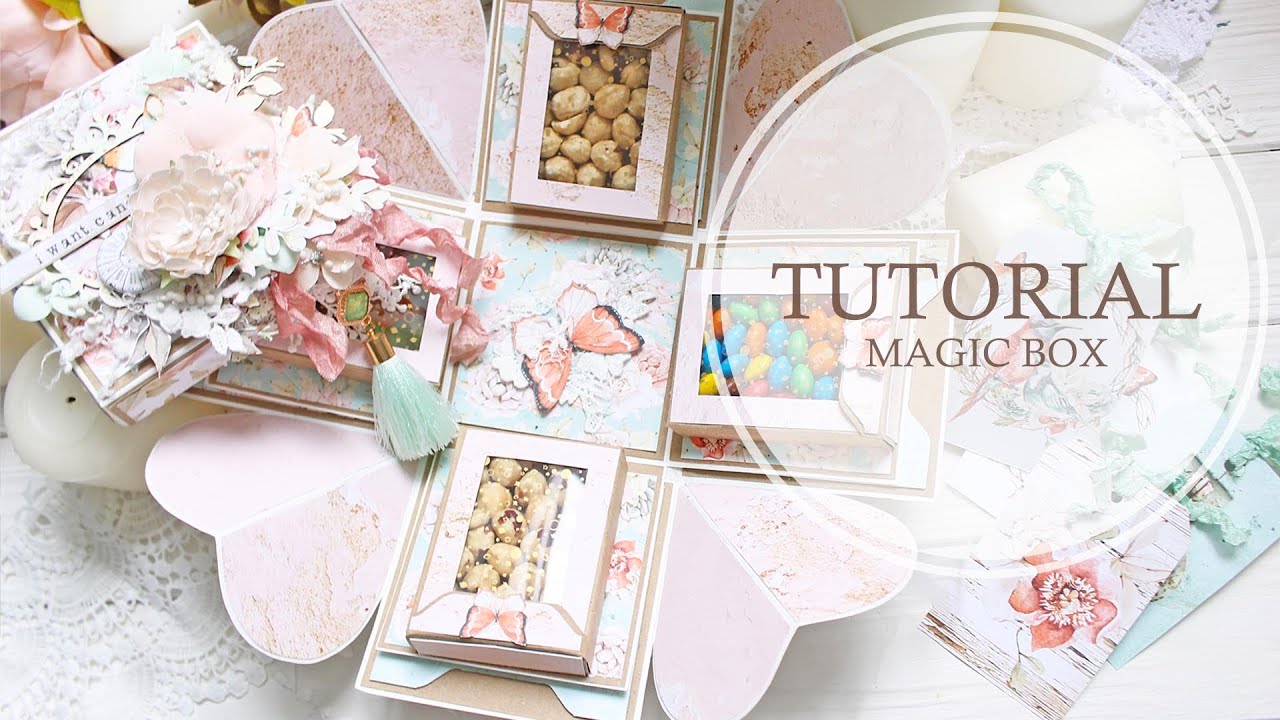 Exploding box step-by-step tutorial