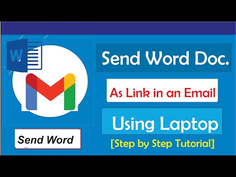 How to Send a Word Document as a Link in an Email