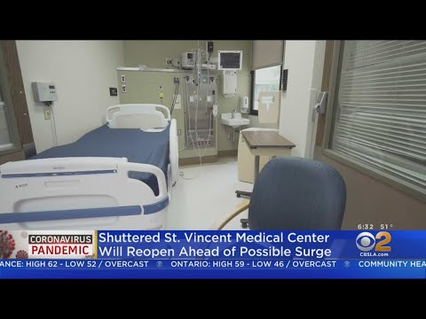 Shuttered St. Vincent Medical Center To Reopen As Surge Hospital