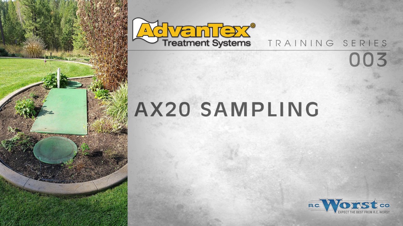 003 AdvanTex AX20 Sampling Procedure