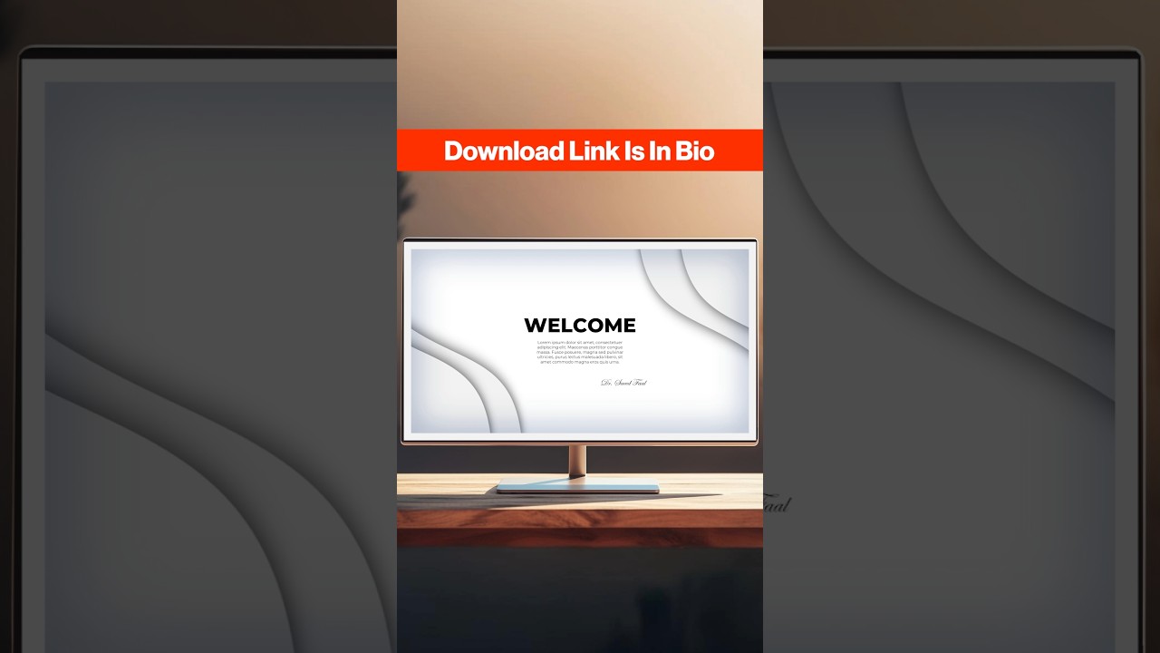 The Link To Download All The Templates Is In The Bio ✨️ #powerpoint #presentation #tutorial #ppt