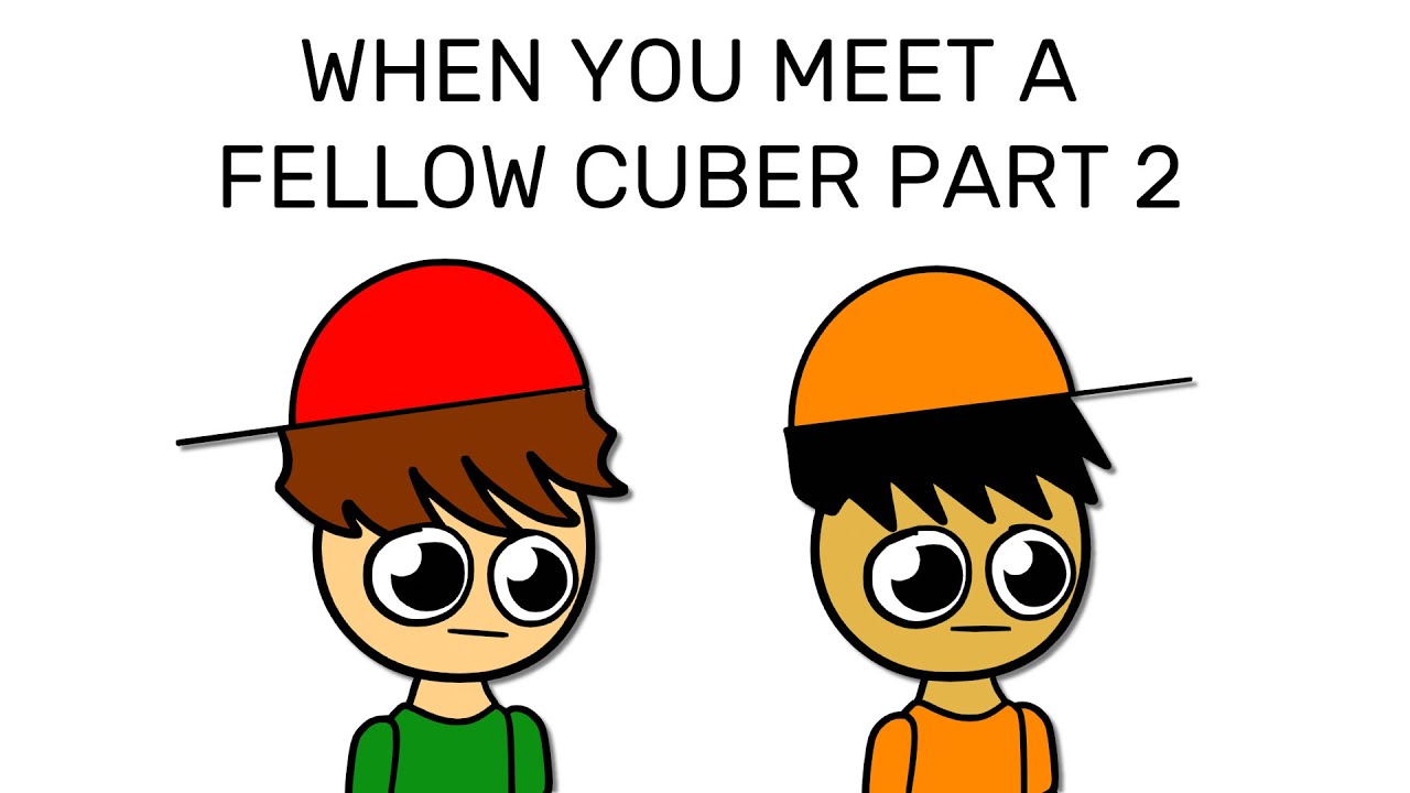 When You Encounter A Fellow Cuber PART 2 | Cubeorithms