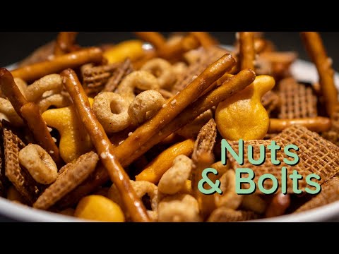 Home Made Nuts & Bolts Snack