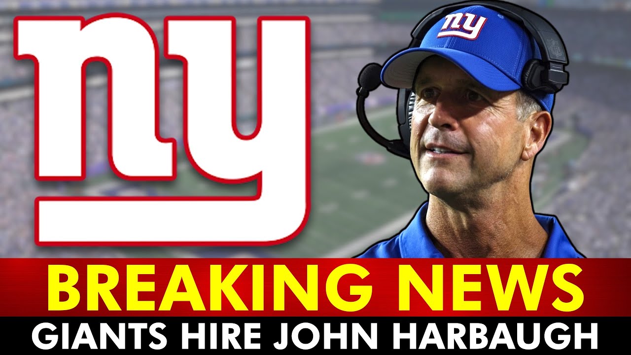 🚨GIANTS HIRE JOHN HARBAUGH AS NEXT HEAD COACH 🚨