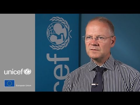 UNICEF Chief of Nutrition Werner Schultink