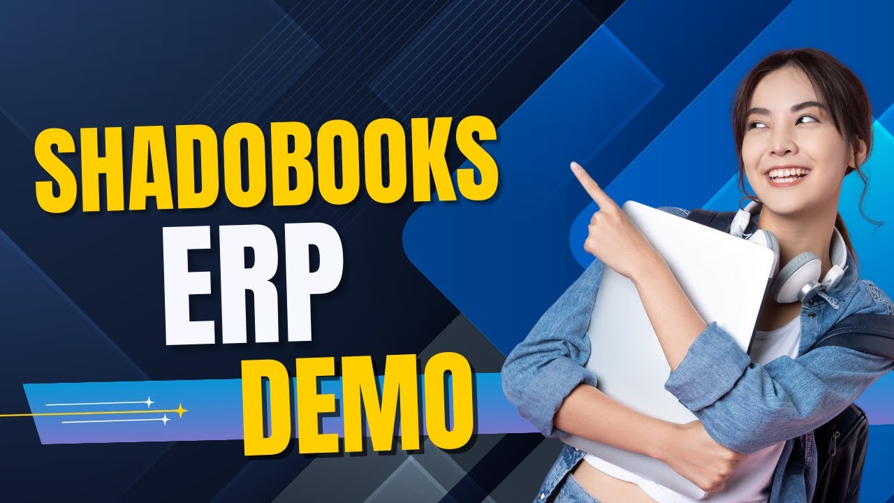 ShadoBooks ERP Demo | Complete Business Accounting & Management Software