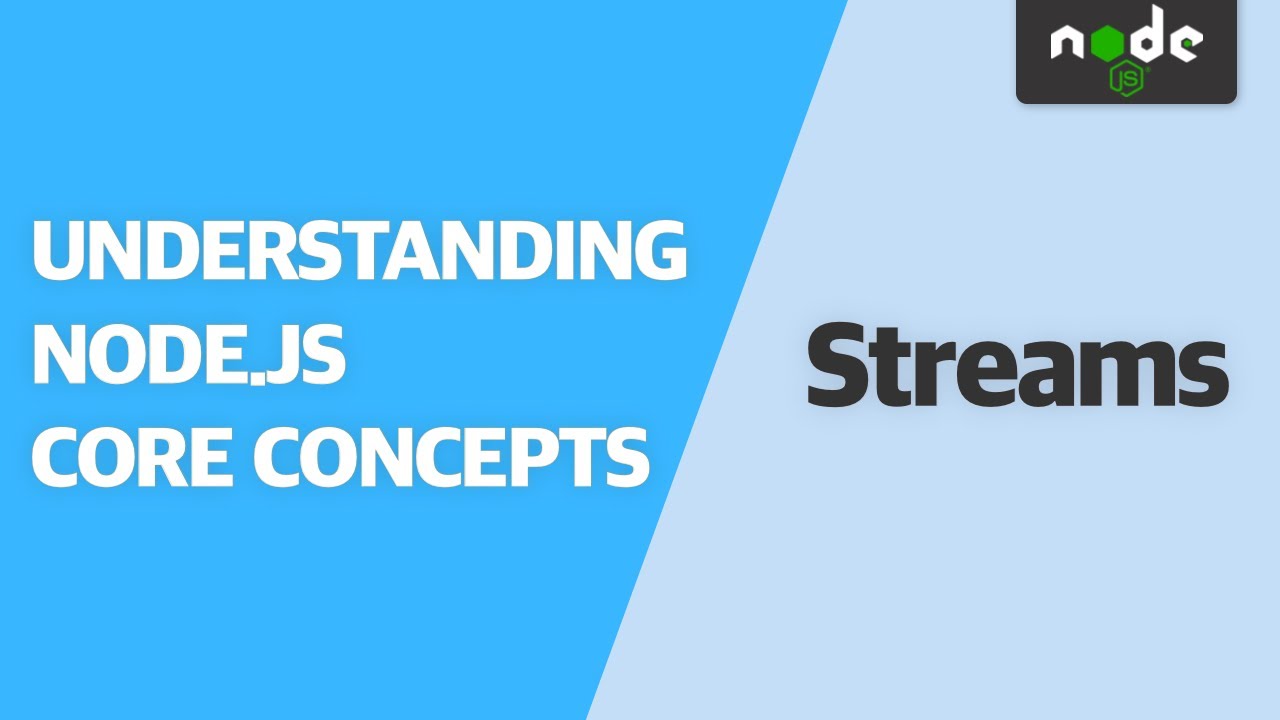 Understanding Streams | Understanding Node.js Core Concepts FREE VERSION