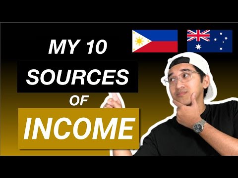 My 10 SOURCES OF INCOME you can copy