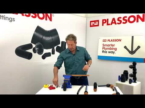 HOW TO JOIN COPPER PIPE TO POLY PIPE ONLY USING A WRENCH
