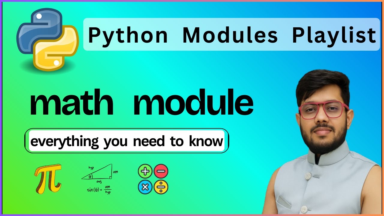 Python math Module Explained | Full Guide with Examples