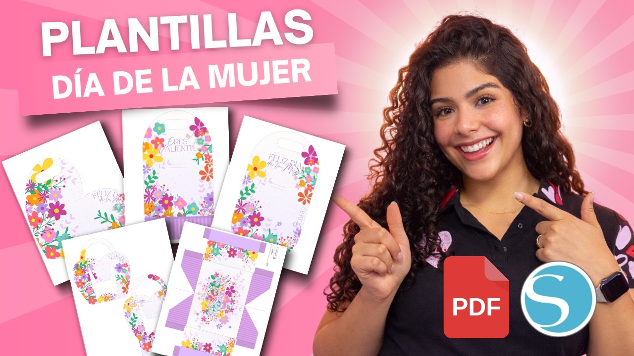 Templates for Women's Day 🌸 | Bases for handmade flowers and gifts