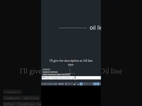 Create Line types using AutoCAD #autocadtraining #sabeercad