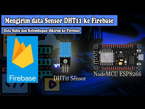 Nodemcu Esp8266 With Dht11 And Firebase Realtime Database