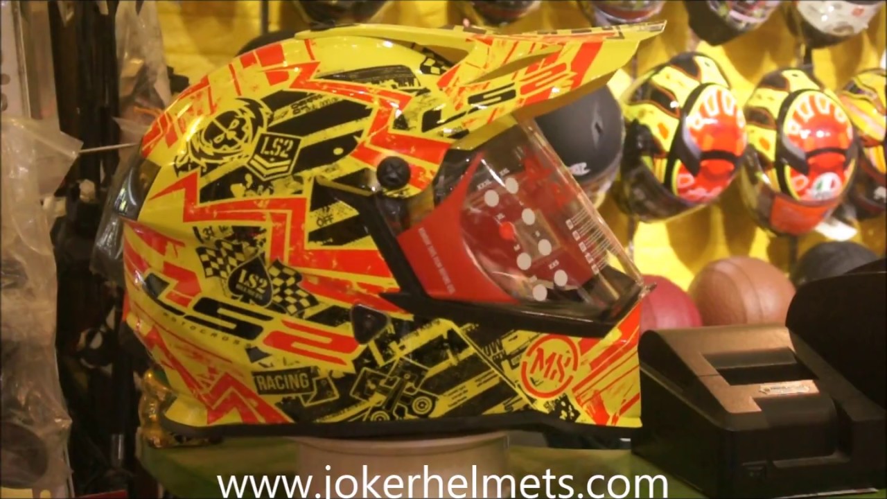 Mũ bảo hiểm dual sport LS2 MX436 - Joker Helmet Shop