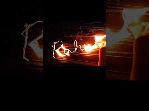 Comment your name | New RAHUL name stylish fire | LETCHEK