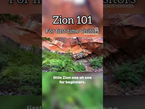 Zion 101 #travel #nationalpark #hiking #zion