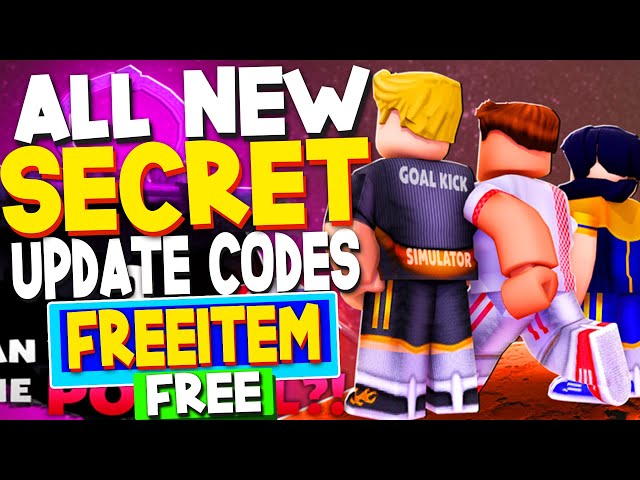 Roblox Goal Kick Simulator codes (July 2022): Free gems and coins