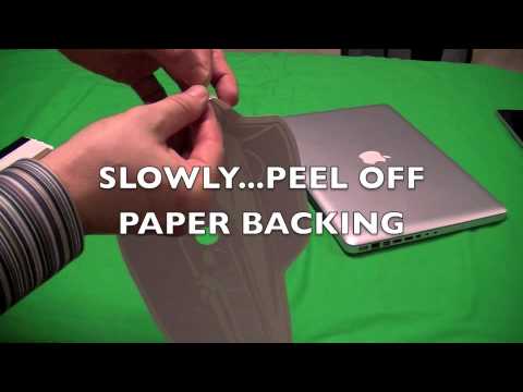 MacDecals.com - Macbook Vinyl Decal Application