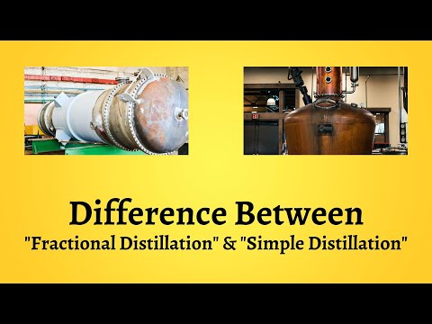 Difference Between Fractional Distillation and Simple Distillation | Navigating the Complexities
