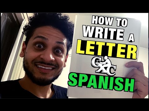 How to WRITE a LETTER in SPANISH | CSEC 🔥