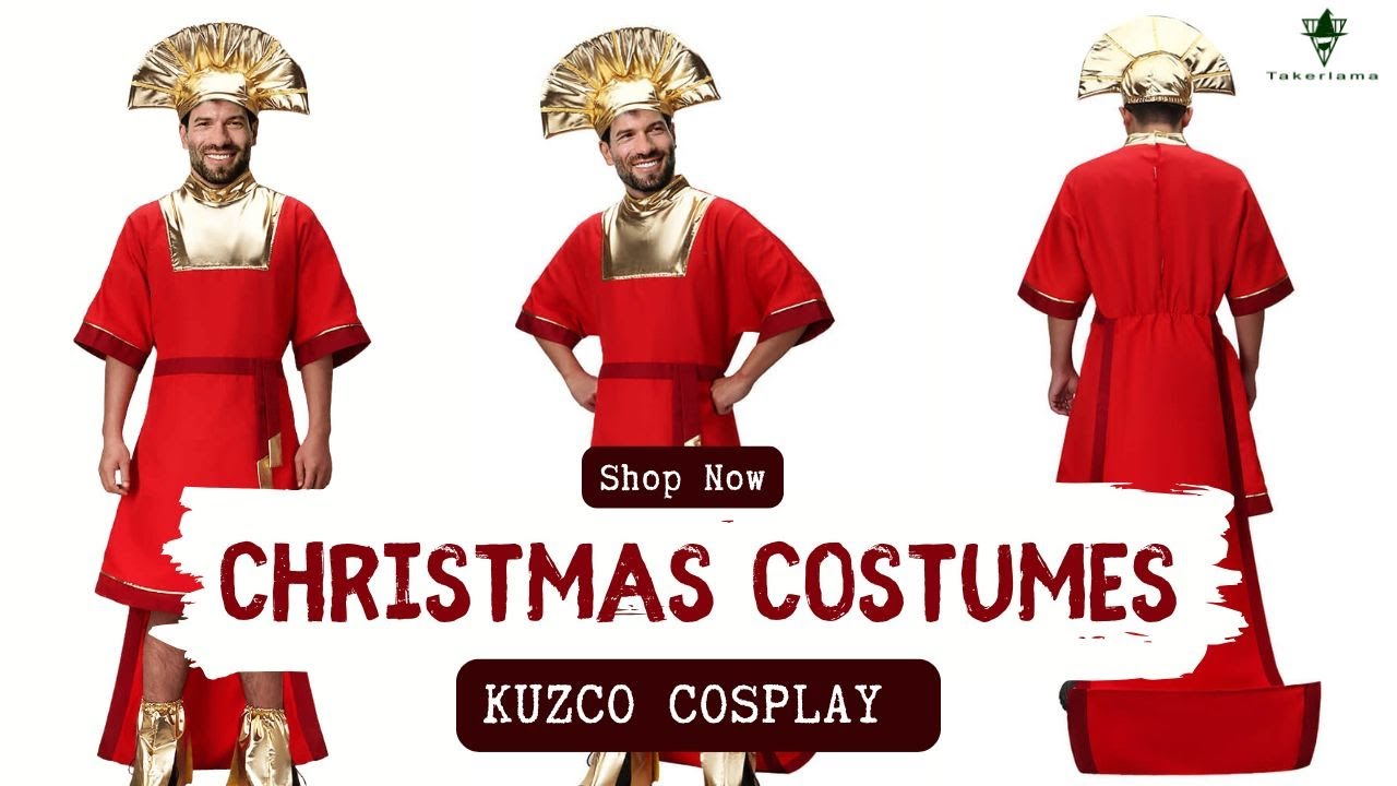 The Emperor's New Groove Kuzco Cosplay Costume Disney Theme Party Outfits  #Takerlama
