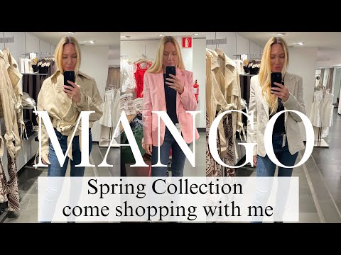 MANGO SHOPPING HAUL TRY ON SPRING/SUMMER COLLECTION | COME SHOPPING WITH ME TO MANGO