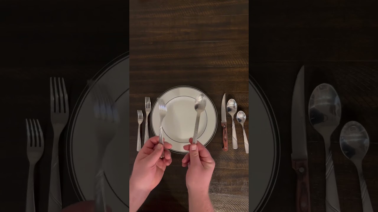 How to Properly Set Table