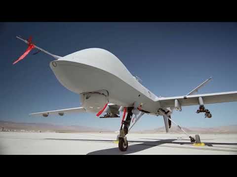 Advanced Technology Unleashed: The MQ-9 Reaper Armed Combat Drone 🌐🤖💥
