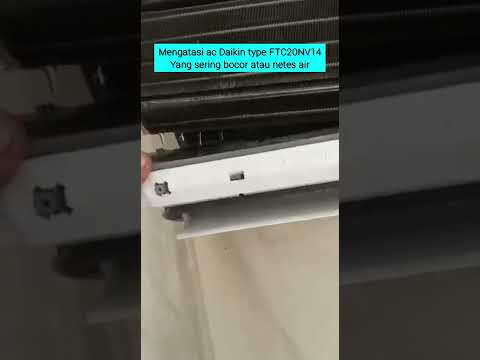 Cara Mengatasi ac Daikin yang sering bocor atau netes air#short