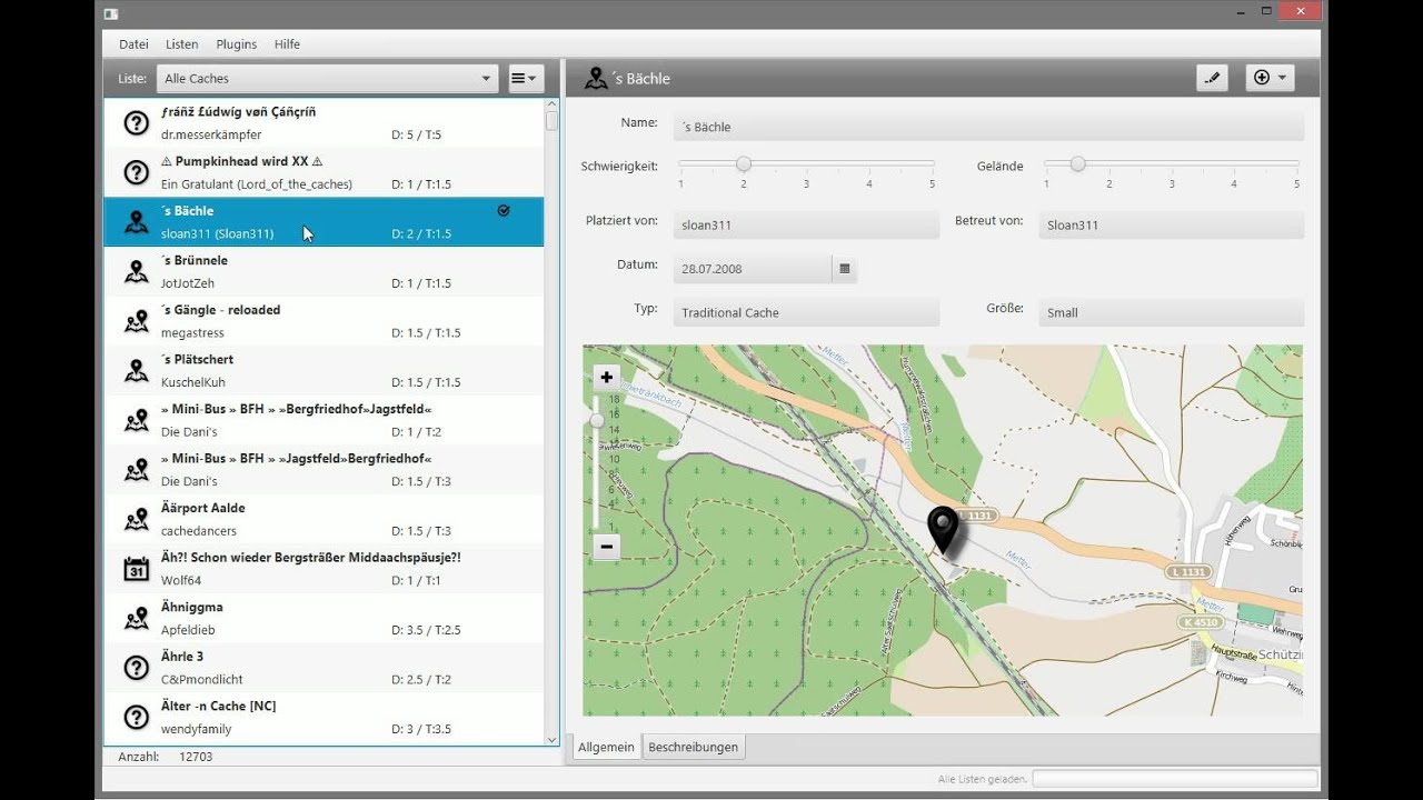 GeoFroggerFx with Splashscreen and Cache lists