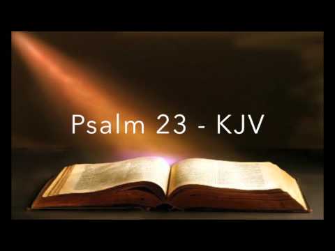 Psalm 23 KJV King James Version Old Testament Holy Bible Verse Audio Bible English