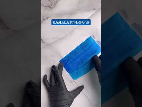 My Easy & Vibrant Wafer Paper Coloring – No Gelatine Needed! Quick Hack You’ll Love 💙 let’s make it