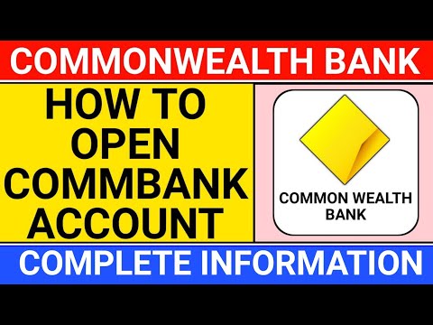 how to open commonwealth bank account online | how to open commbank account