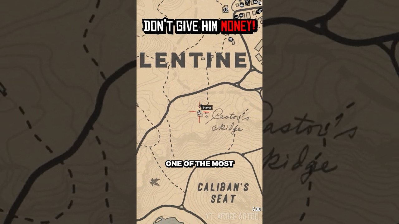 Don’t Give Him Money! Do THIS Instead at Castor’s Ridge (Red Dead Redemption 2)