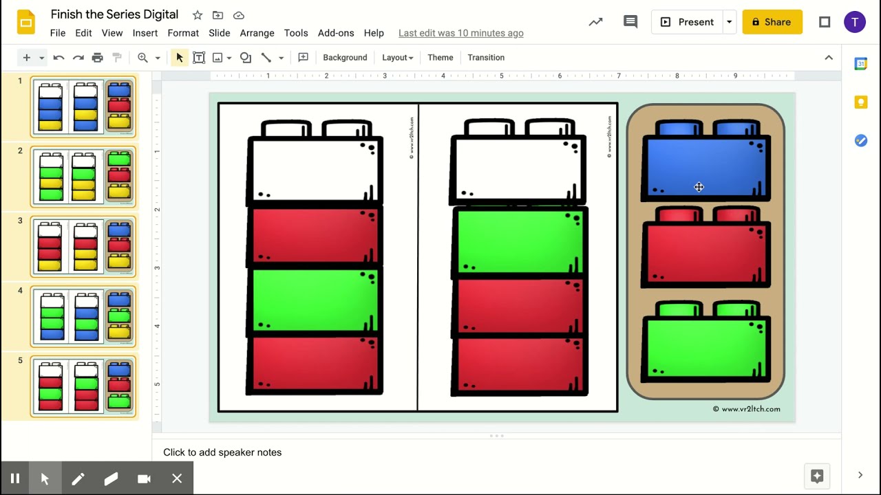 Finish the Sequence Example